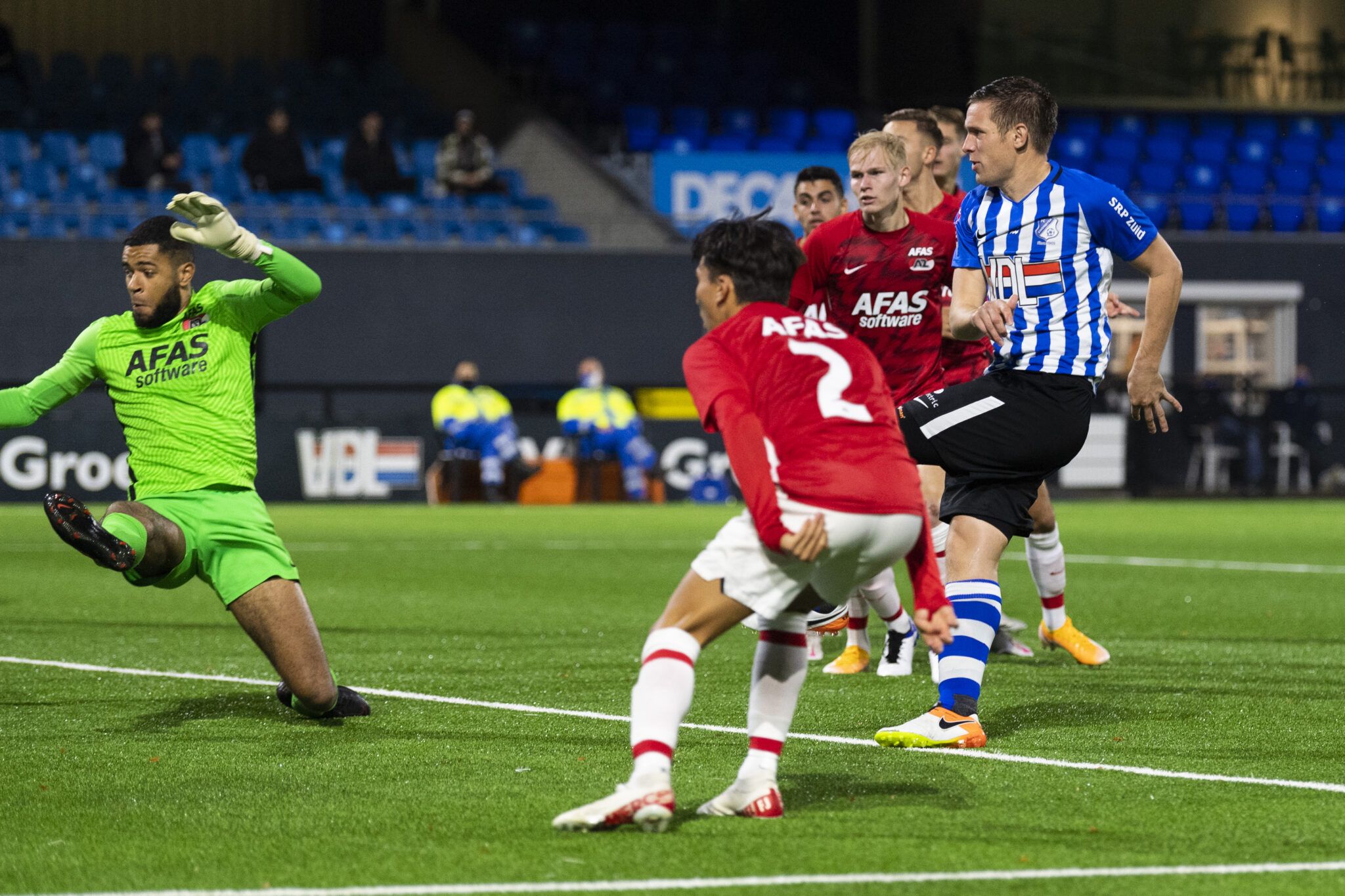 Blauw-Witten boeken dikke overwinning op Jong AZ - FC Eindhoven