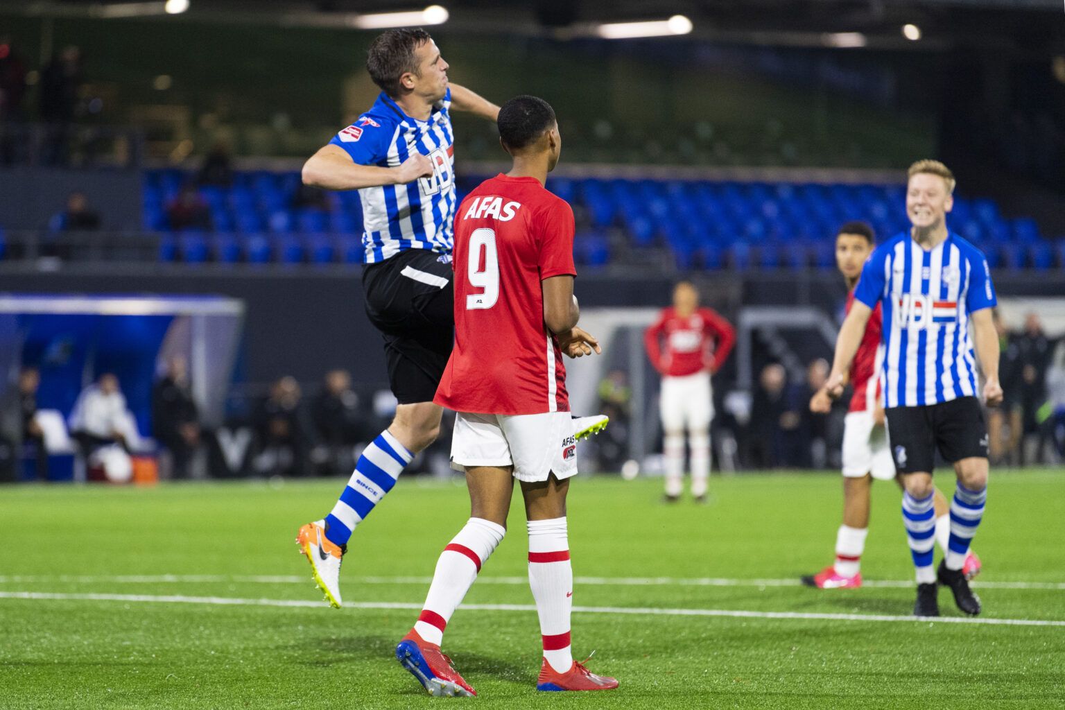 Blauw-Witten boeken dikke overwinning op Jong AZ - FC Eindhoven