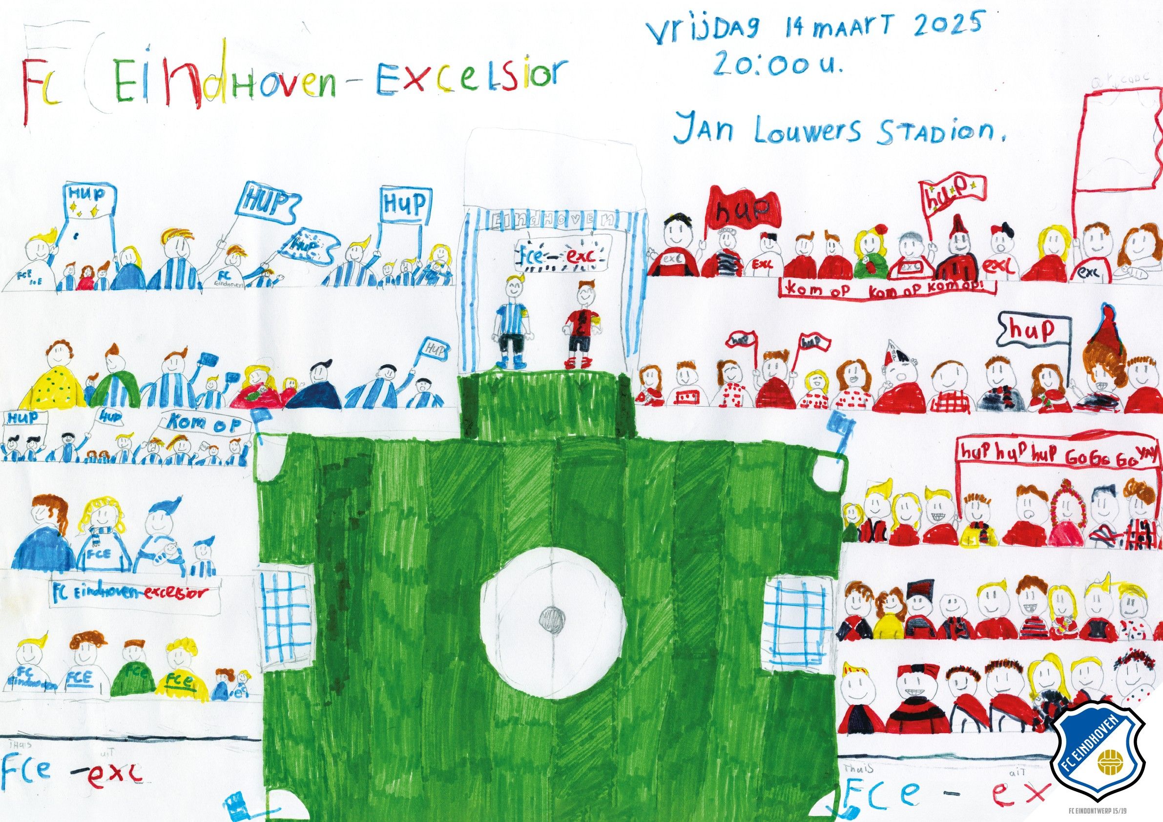 FC Eindontwerp 15: FC Eindhoven - Excelsior Rotterdam - FC Eindhoven